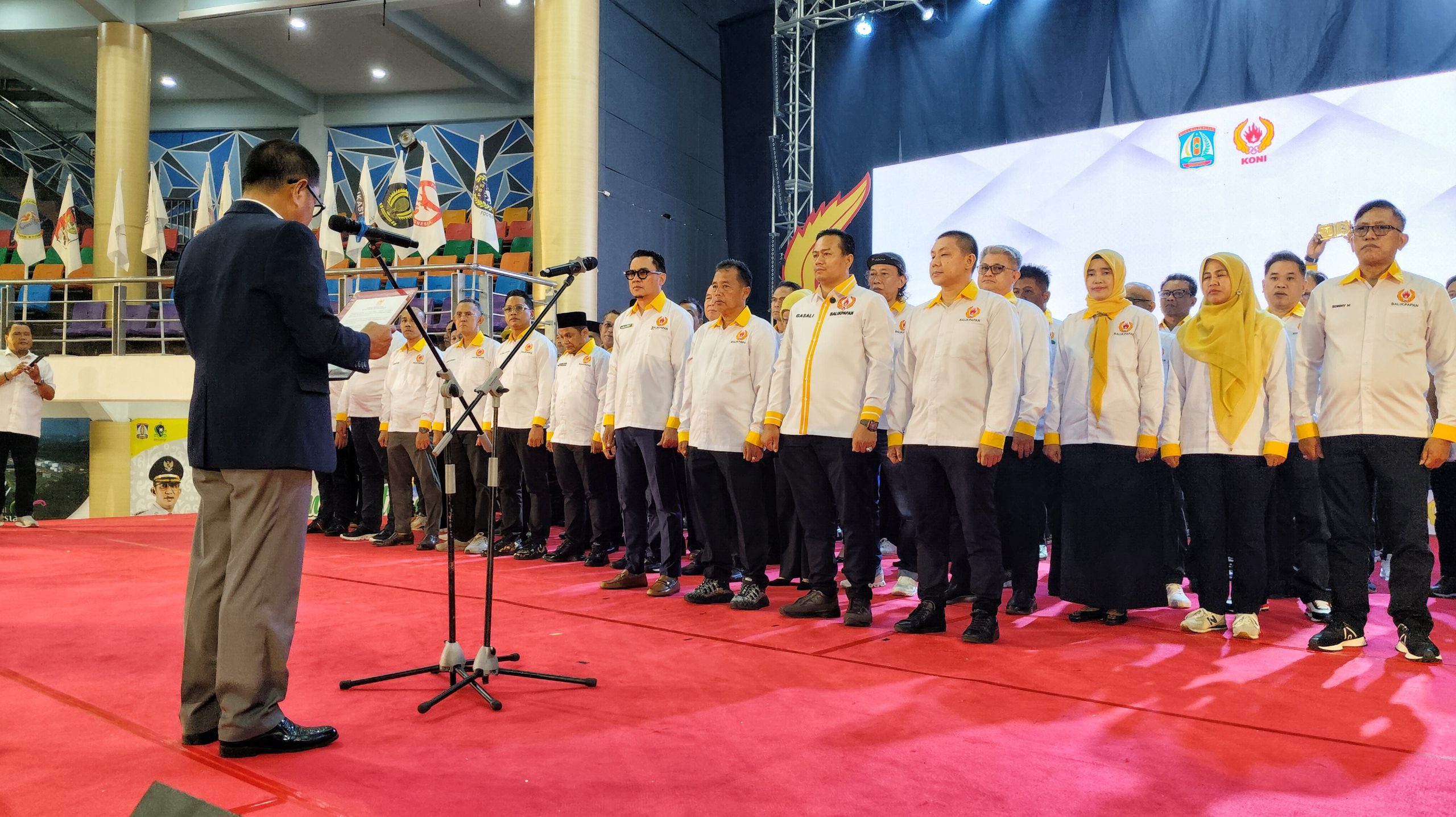 Gasali Dilantik sebagai Ketua KONI Balikpapan, Targetkan Juara Umum ...
